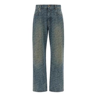 Balmain Jeans Monogram - - Jeans - Herren - Blau - W31