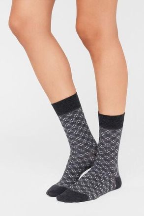 Calzedonia Gemusterte Socken Grau