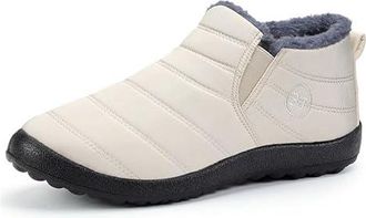 Generic Bottes de neige dhiver imperm&eacute;ables orthop&eacute;diques pour femme - Chaudes - Antid&eacute;rapantes - Doublure en fourrure - &Agrave; enfiler - Chaudes pour lext&eacute;rieur -