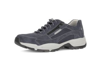 Gabor Herren Sneaker Low, M&auml;nner Halbschuhe,Wechselfu&szlig;bett,schn&uuml;rschuhe,schn&uuml;rer,stra&szlig;enschuhe,Strassenschuhe,Indigo,42.5 EU / 8.5 UK