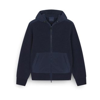 Paul & Shark Homme, Pulls, Bleu, Taille: L SweaT-shirt Re-Wool avec d&eacute;tails Re-130 High Density