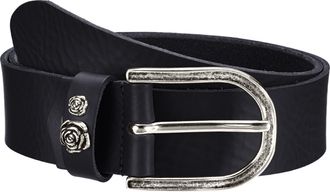 MGM Damen G&uuml;rtel Roses, 3181, Einfarbig, Gr. 95 cm, Blau (marine 950-5)