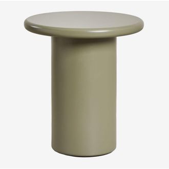 Sklum Sklum - Runder Beistelltisch aus mdf (Ø45 cm) Rodeo Grün Salbei