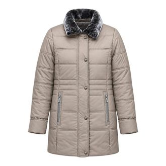 Danwear Jova Jacke - - Coats - Damen - Beige - 2XL