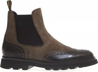 Doucal's Stiefel - Brown Leather Ankle Boots - Gr. 40,5 (EU) - in Braun - f&uuml;r Damen