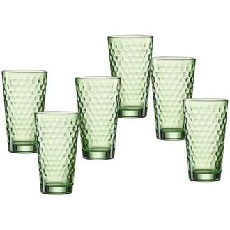 Ritzenhoff & Breker Favo Lot de 6 verres à long drink Vert