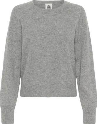 Karen by Simonsen Femme, Pulls, Gris, Taille: 34 FR Tricot ras du cou