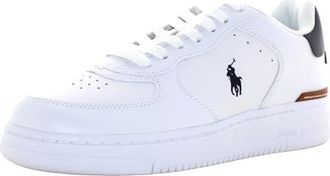 Ralph Lauren 809891791 MASTERS CRT Zapatillas Bajas Hombre Blanco