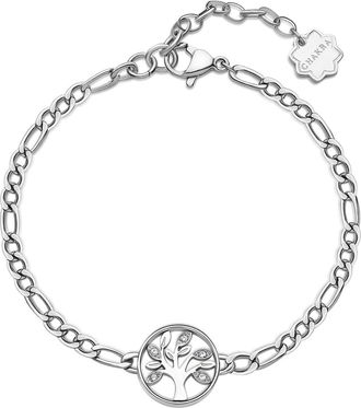 Brosway Armband Frau aus Edelstahl mit Symbolen Baum des Lebens, Armband Frau Kollektion CHAKRA - BHKB143
