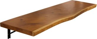 Generic Robuster, An Der Wand Montierter Klapptisch, Schwimmender Computertisch Aus Massivholz, Tr&auml;gt Eine 50 Kg Schwere Montagestation, for Die Waschk&uuml;che Im