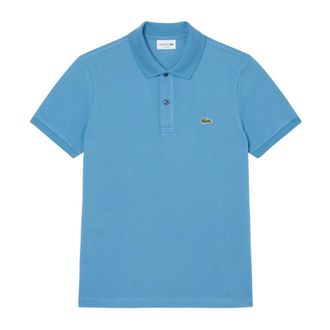 Lacoste Polo Slim Fit in Petit Piqu&eacute; - - Tops - Herren - Blau - M