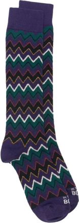 In The Box Homme, Sous-v&ecirc;tements, Multicolore, Taille: S/M Zigzag Socks