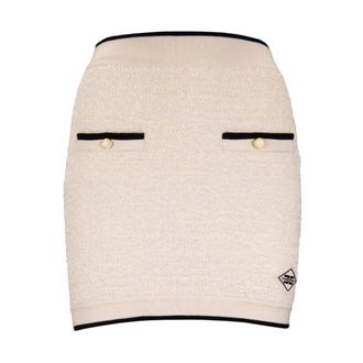 Elisabetta Franchi Kurzer Rock - - Skirts - Damen - Gelb - S