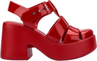 Melissa Melissa Plateforme Lulu pour femme, Rouge, 41-42 EU