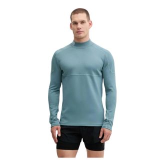 Under Armour Cold Weather Grid LS Mock - Homme - Sport - Vert - Taille: L