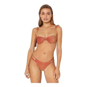 Del Maar Femme, Maillots de bain, Brun, Taille: 36 FR Dmpv225 Top