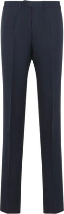 Canali Homme, Pantalons, Bleu, Taille: L Pantalon en lin
