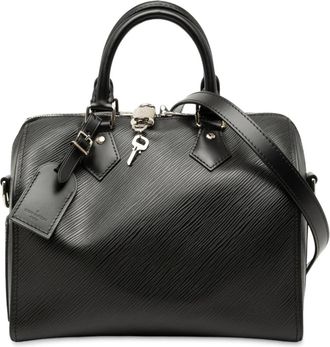 Louis Vuitton Hobo Bags - Epi Speedy Bandouliere 25 - Gr. unisize - in Schwarz - f&uuml;r Damen