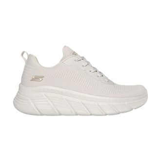 Skechers Femme, Sport, Blanc, Taille: 40 EU Bobs Sport B Flex Hi - Flying HI