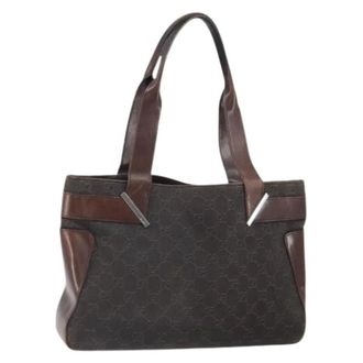 Gucci Sac &agrave; main en toile Pre-owned - Femme - Pre-owned - Brun - Taille: ONE Size