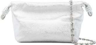 Loewe pochette &agrave; d&eacute;tail de noeud - Argent