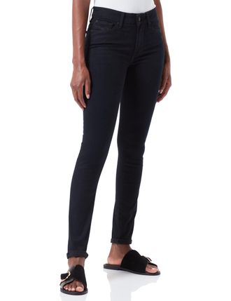 Replay Damen Luzien Hyperflex Re-Used Xlite Jeans, 007 Dark Blue, 31W / 30L