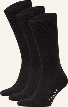 Falke 3er-Pack Socken Airport grau
