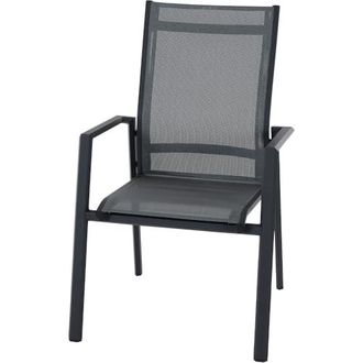 Siena Garden Stapelsessel Tauro Royal Grau 70,5x63x99,5 cm