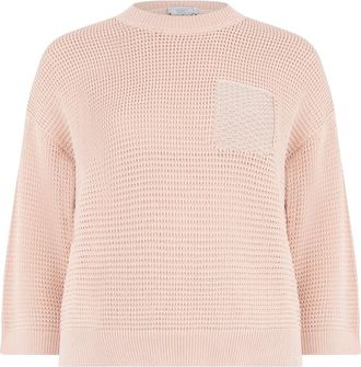 PESERICO Femme, Pulls, Rose, Taille: 42 FR Tricots