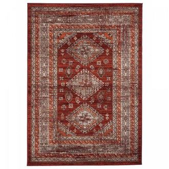 Un amour de tapis Unamourdetapis - Tapis oriental 160x230 orange rectangle motif ethnique LYN1 dazor