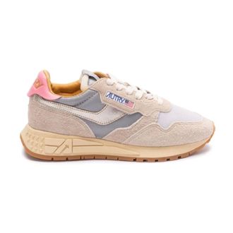 Autry Femme, Chaussures, Multicolore, Taille: 37 EU Baskets Argent Reelwind