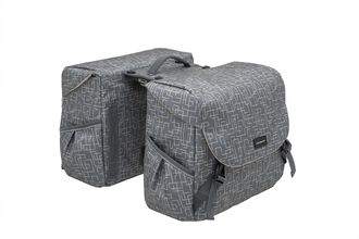 New Looxs Mondi Joy Double MIK Doppeltasche, Ivy Grey, 38 Liter