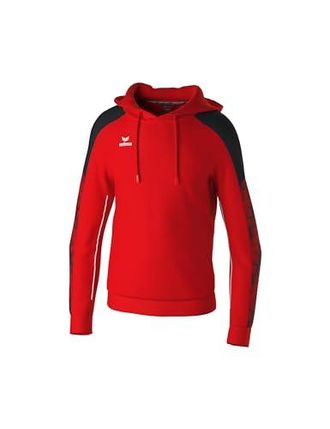 Erima Sweat &agrave; Capuche Evo Star (1072401) Homme, Rouge/Noir, XXL