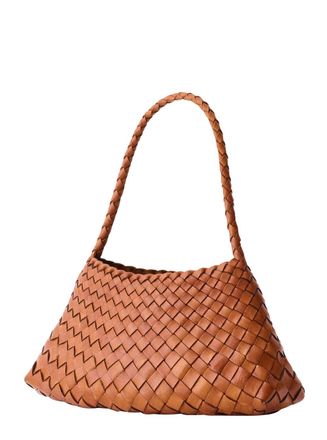 Dragon Diffusion Womens Shoulder Bag Rosanna Leather Brown