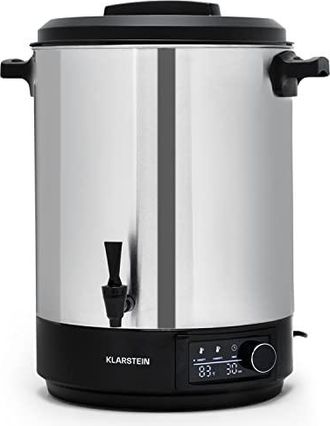 Klarstein Klarstein Distributeur Eau Chaude à Ebullition Rapide, Distributeur Boisson Chaude de Cuisine, Eau Chaude Instantanée de 40L, Distributeur a Boisson, 