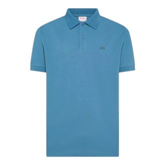 Sun 68 Polo Shirt - - Tops - Herren - Blau - 2XL