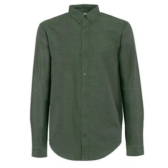 Living Crafts PHARREN | Hemd - Nachhaltiges Bio-Baumwollflanell, Komfortables & Stilvolles Flanellhemd, Herrenhemd mit Button-Down-Kragen, Perfekt für jeden Anlass