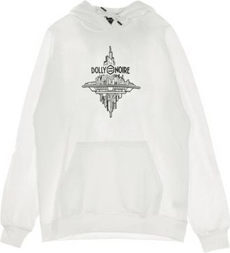 Dolly Noire Wei&szlig;e Herren Hoodie Schutz - - Sweatshirts & Hoodies - Herren - Wei&szlig; - XL