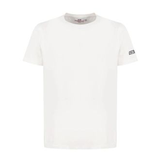 GCDS Herren Essential T-Shirt - - Tops - Herren - Wei&szlig; - XS