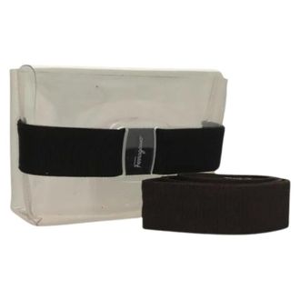 Ferragamo Sac &agrave; bandouli&egrave;re Pre-owned Vala - Femme - Pre-owned - Blanc - Taille: ONE Size