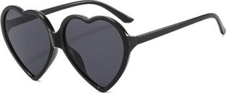 Generic Lunettes De Soleil D&eacute;coratives For Femmes, Id&eacute;ales For Les F&ecirc;tes En Plein Air, Vacances Ou D&eacute;placements(Black)