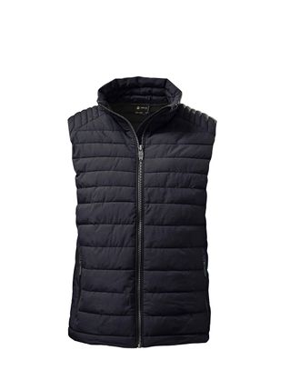 G.I.G.A. DX Herren GW 69 MN QLTD VST Steppweste/Funktionsweste in Daunenoptik mit Kapuze, dunkelnavy, L
