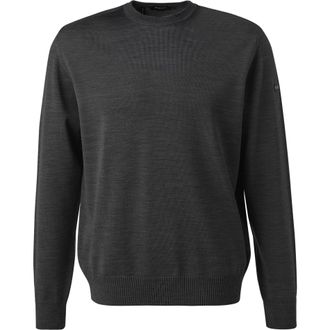 Maerz MAERZ Muenchen Herren Pullover grau Merinowolle meliert
