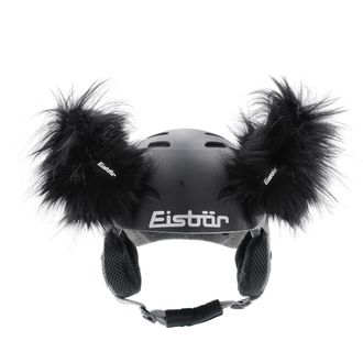 Eisb&auml;r Luxury Horns Helmaufkleber Helmsticker Helmdeko Sticker f&uuml;r Skihelm Damen/Herren/Kinder - Made in Austria mit Futter Winter Herbst Sommer Fr&uuml;hjahr Fr&uuml;