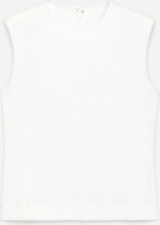 Arket Geripptes Tanktop -Wei&szlig;
