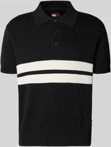 Tommy Jeans Regular Fit Poloshirt aus reiner Baumwolle