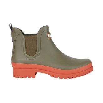 Barbour LRF Ankle Boots mit elastischen Eins&auml;tzen - - Shoes - Damen - Gr&uuml;n - 42 EU