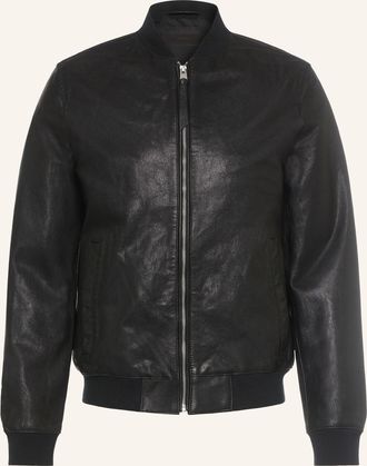 AllSaints Allsaints Lederblouson Morten schwarz