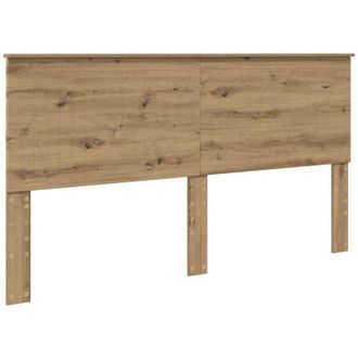 vidaXL Kopfteil mit Kopfteil Artisan-Eiche 180 cm Holzwerkstoff vidaXL