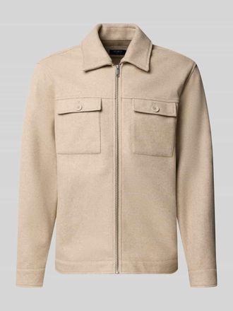 Mc Neal Regular Fit Overshirt mit Rei&szlig;verschluss